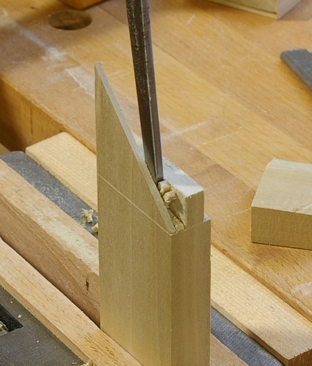 Making a Mitered-Face Mortise-and-Tenon Joint | Galoototron