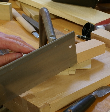 Making a Mitered-Face Mortise-and-Tenon Joint | Galoototron