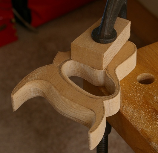 Saw handle: Shaping | Galoototron