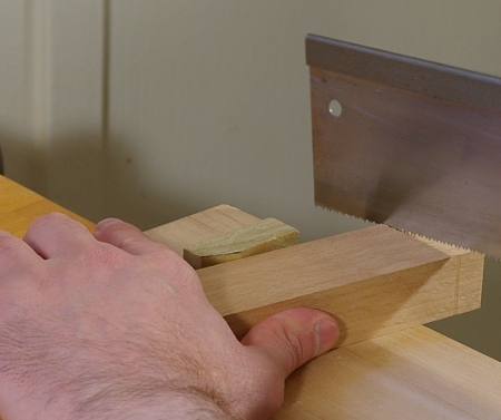 Stool: Cutting an Angled Mortise and Tenon Joint | Galoototron