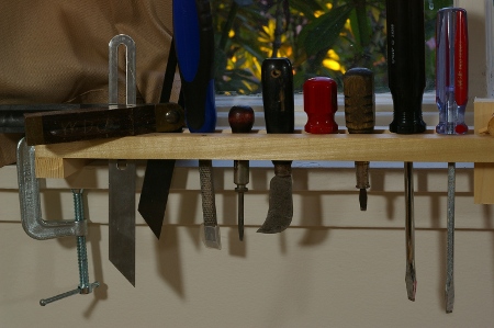 Finished Tenon Saw, Tool Rack | Galoototron